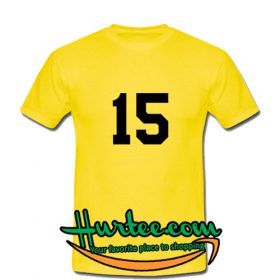 Number 15 T Shirt
