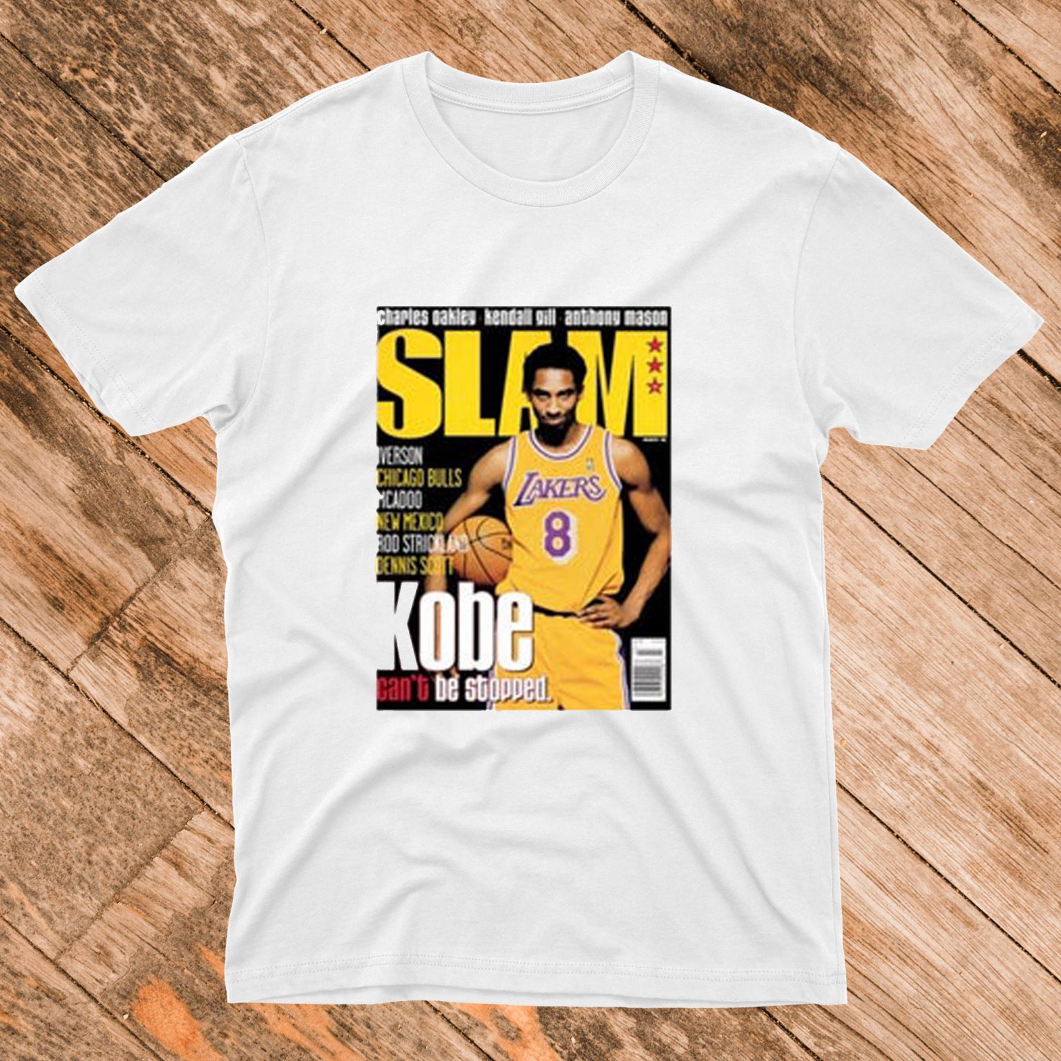 Kobe Bryant Slam Cover T Shirt – www.hurtee.com