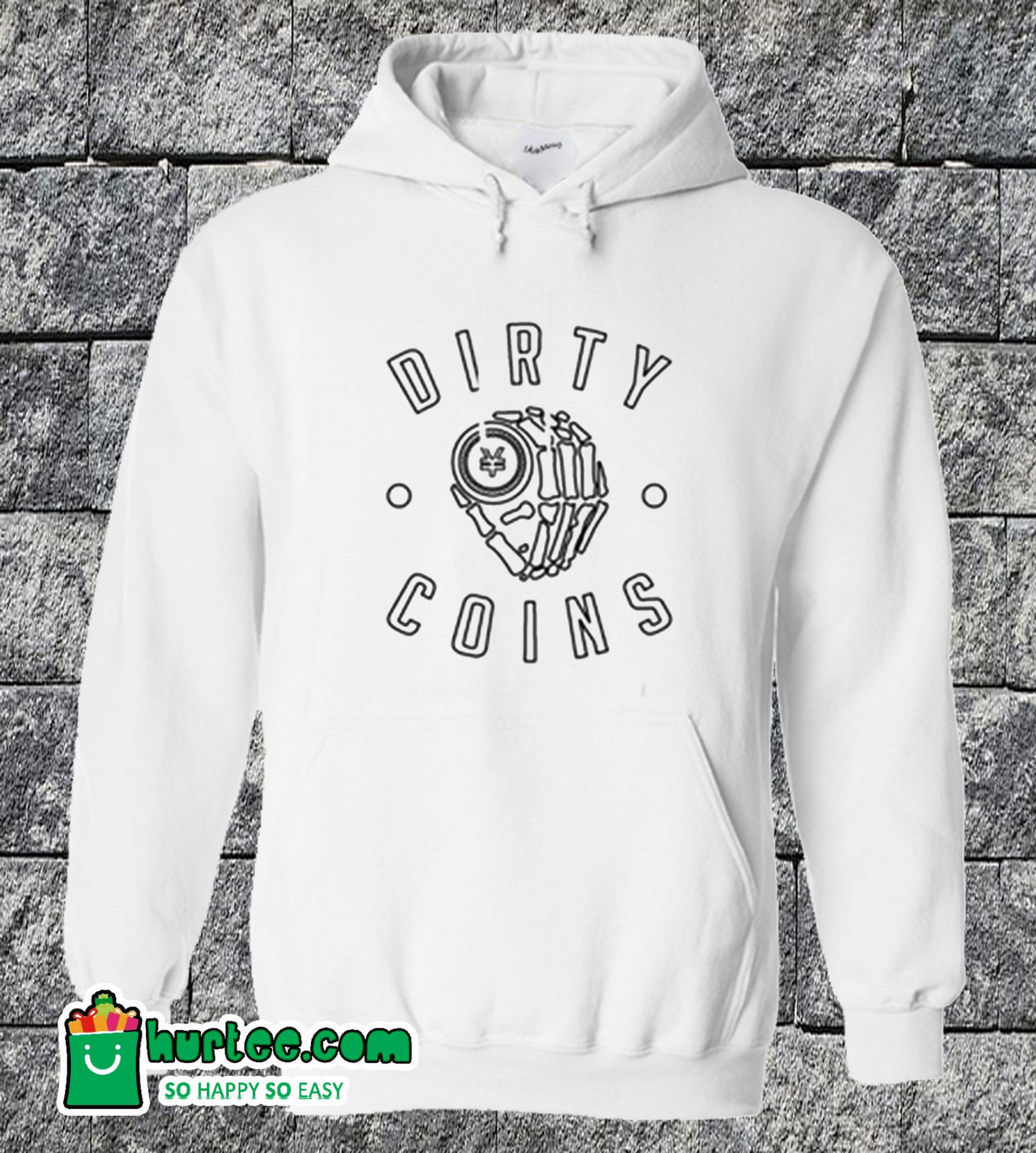 Dirty Coins Logo Hoodie – www.hurtee.com
